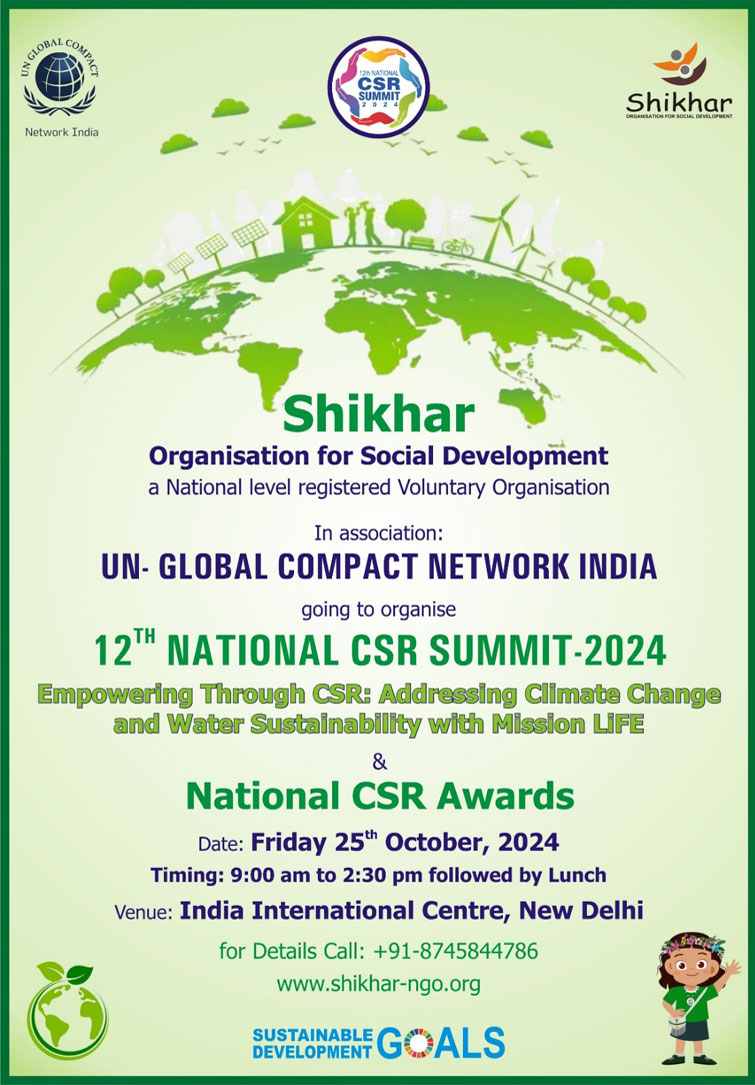 12th National CSR Summit – 2024 - UN GCNI