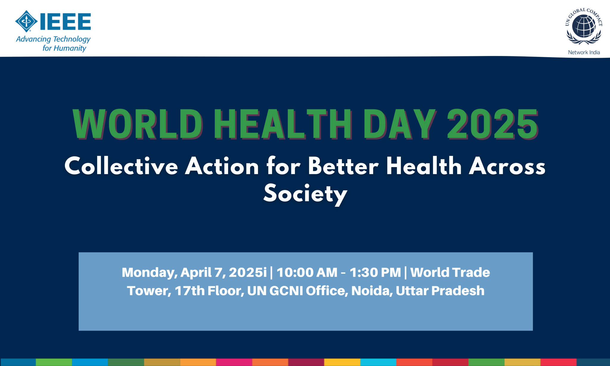 World Health Day 2025 – Collective Action for Better Health Across ...